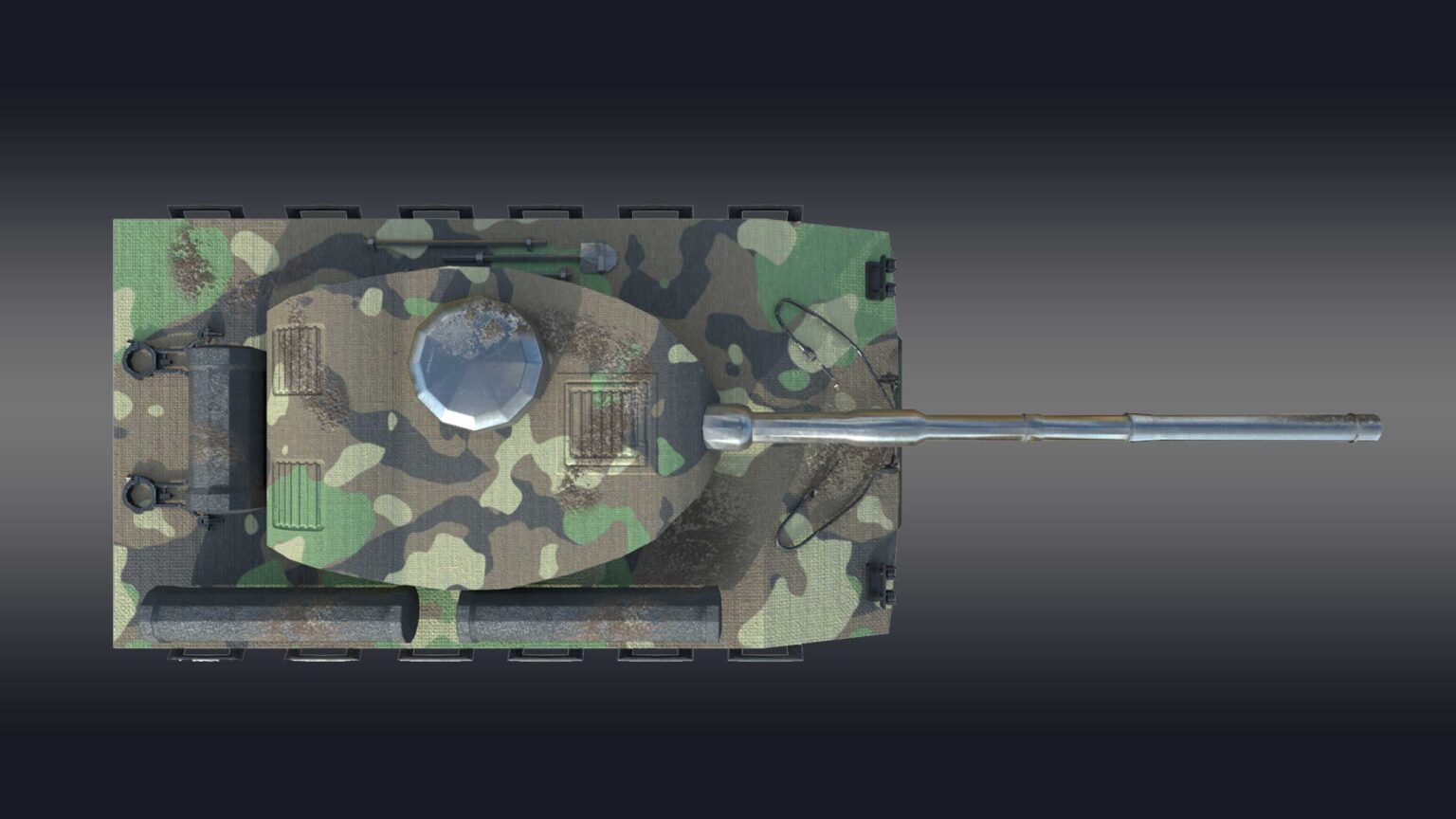 Panzer Tank 3D Model - Animatics Asset Store