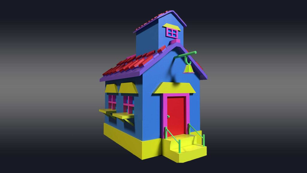 Cartoon House 3D Pack - Animatics Asset Store
