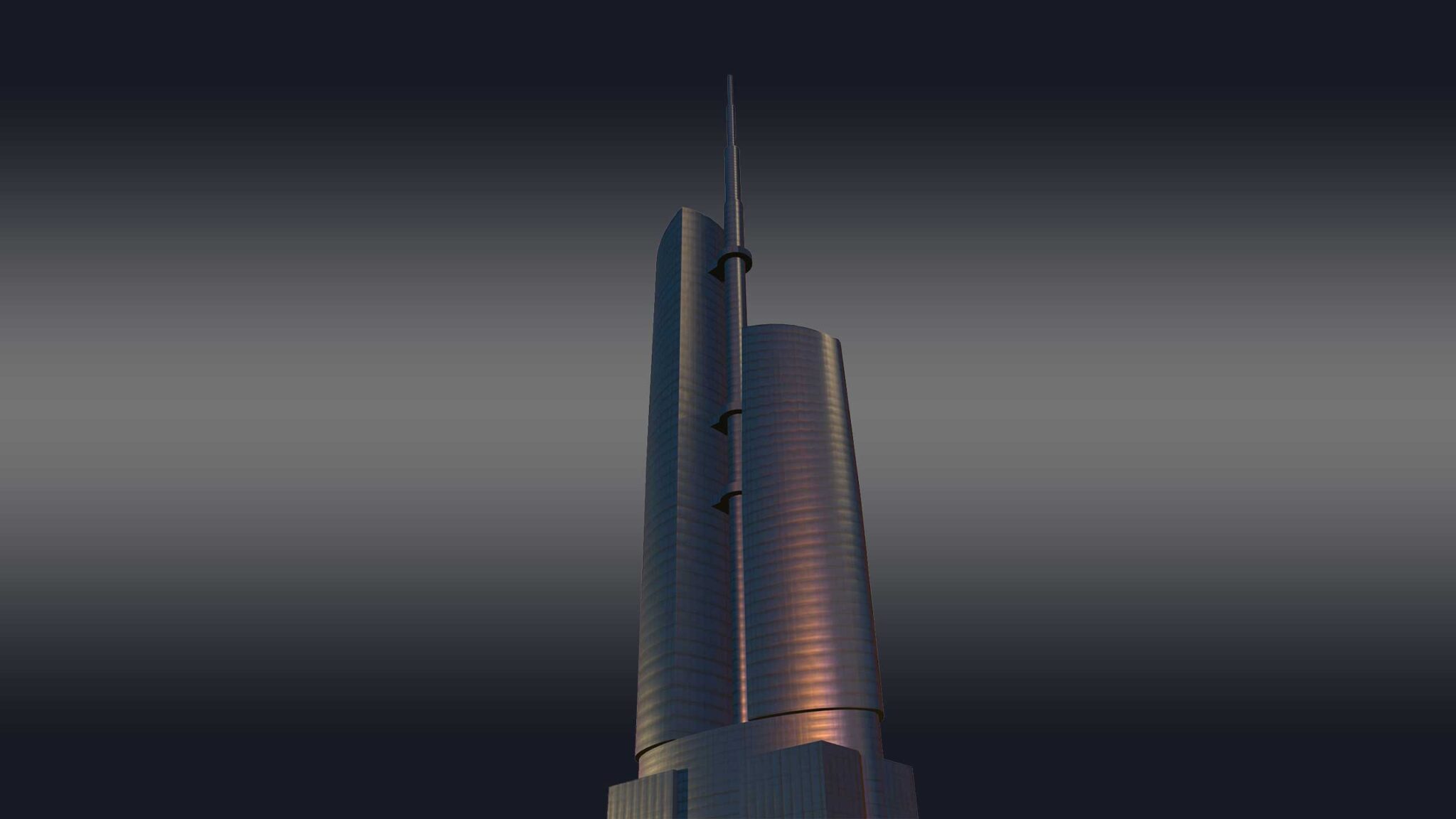 Federation Tower 3D Model - Animatics Asset Store