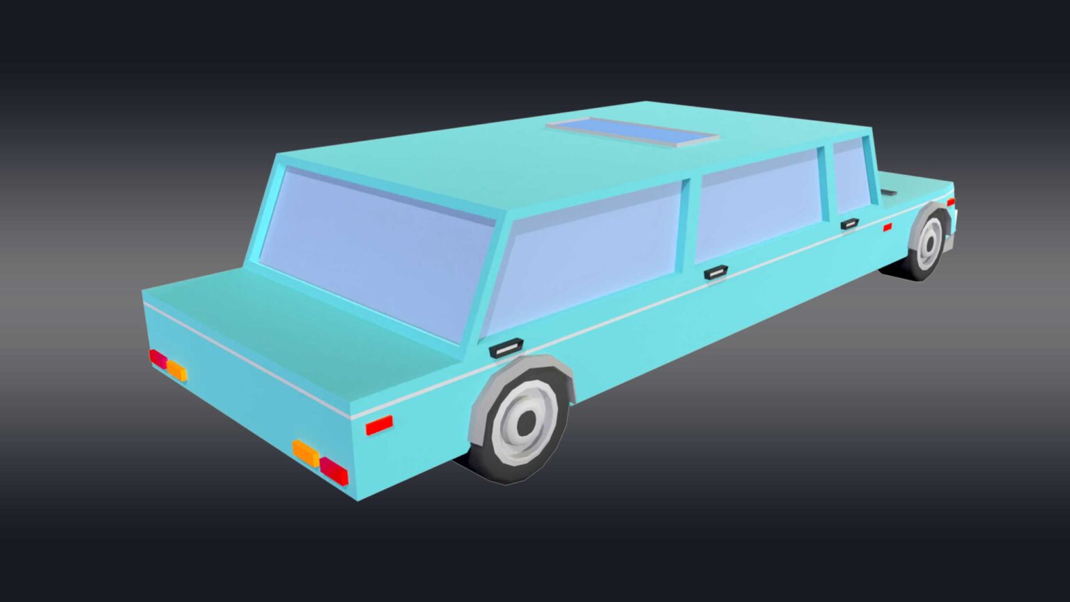 Cartoonish Car 3D Model - Animatics Asset Store