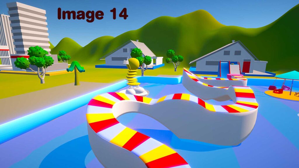 City Water Park 3D Environment - Animatics Asset Store
