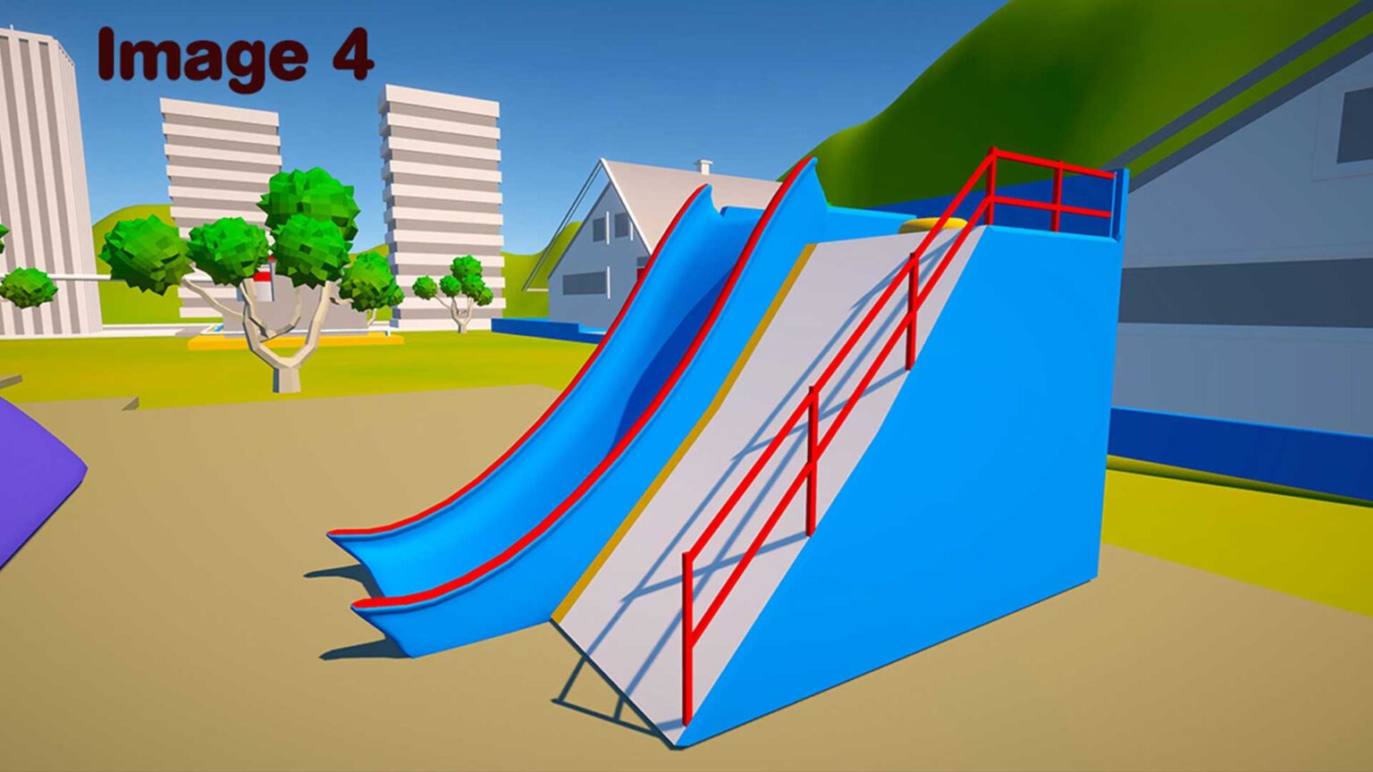 City Water Park 3D Environment - Animatics Asset Store