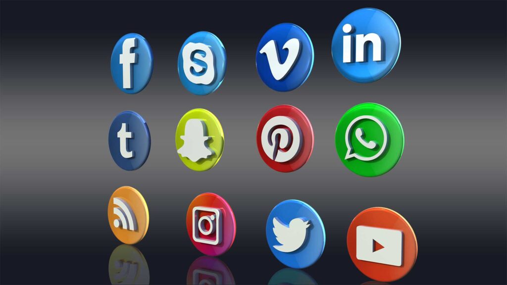 3D Social Media Icons Pack - Animatics Asset Store