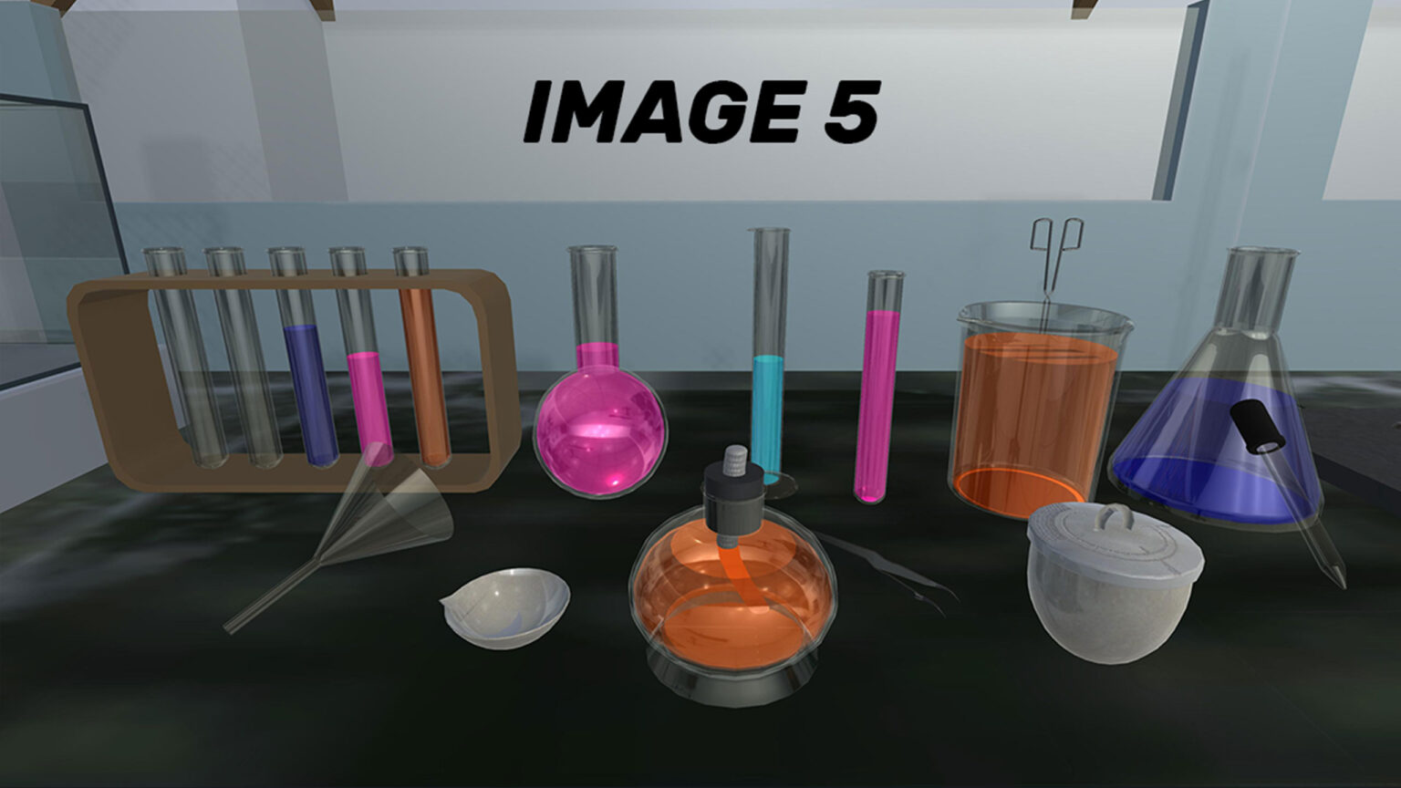 3D Chemistry Lab - Animatics Asset Store