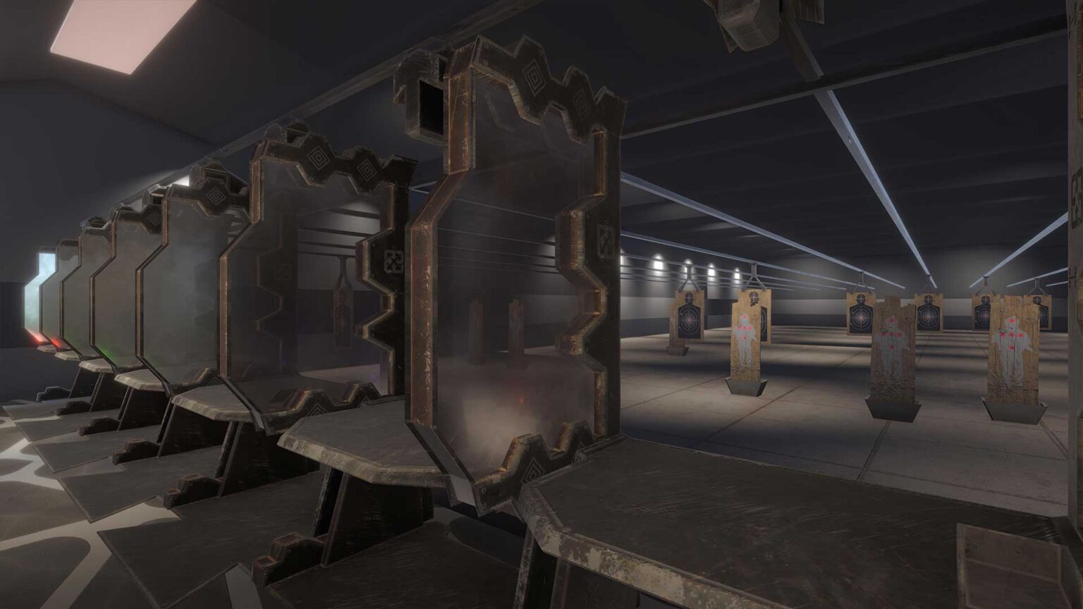 3D Shooting Range Interior - Animatics Asset Store