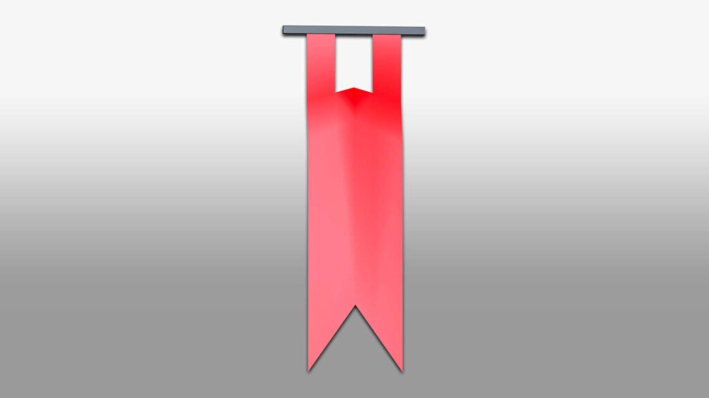 Sign Flag 3D Model - Animatics Asset Store