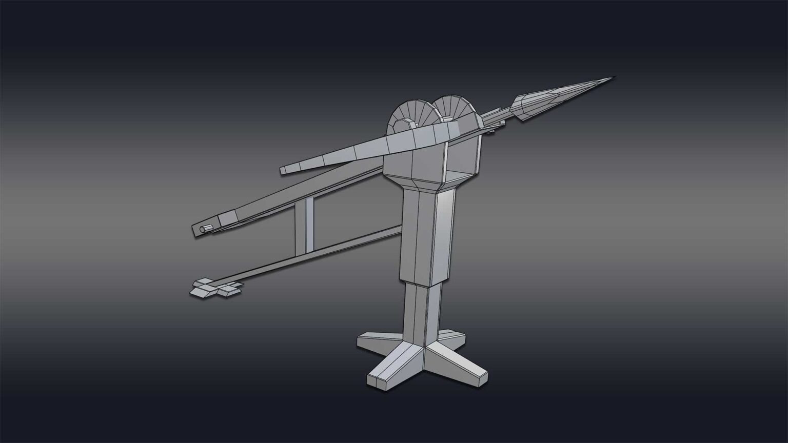 3D Ballista Bow Model - Animatics Asset Store