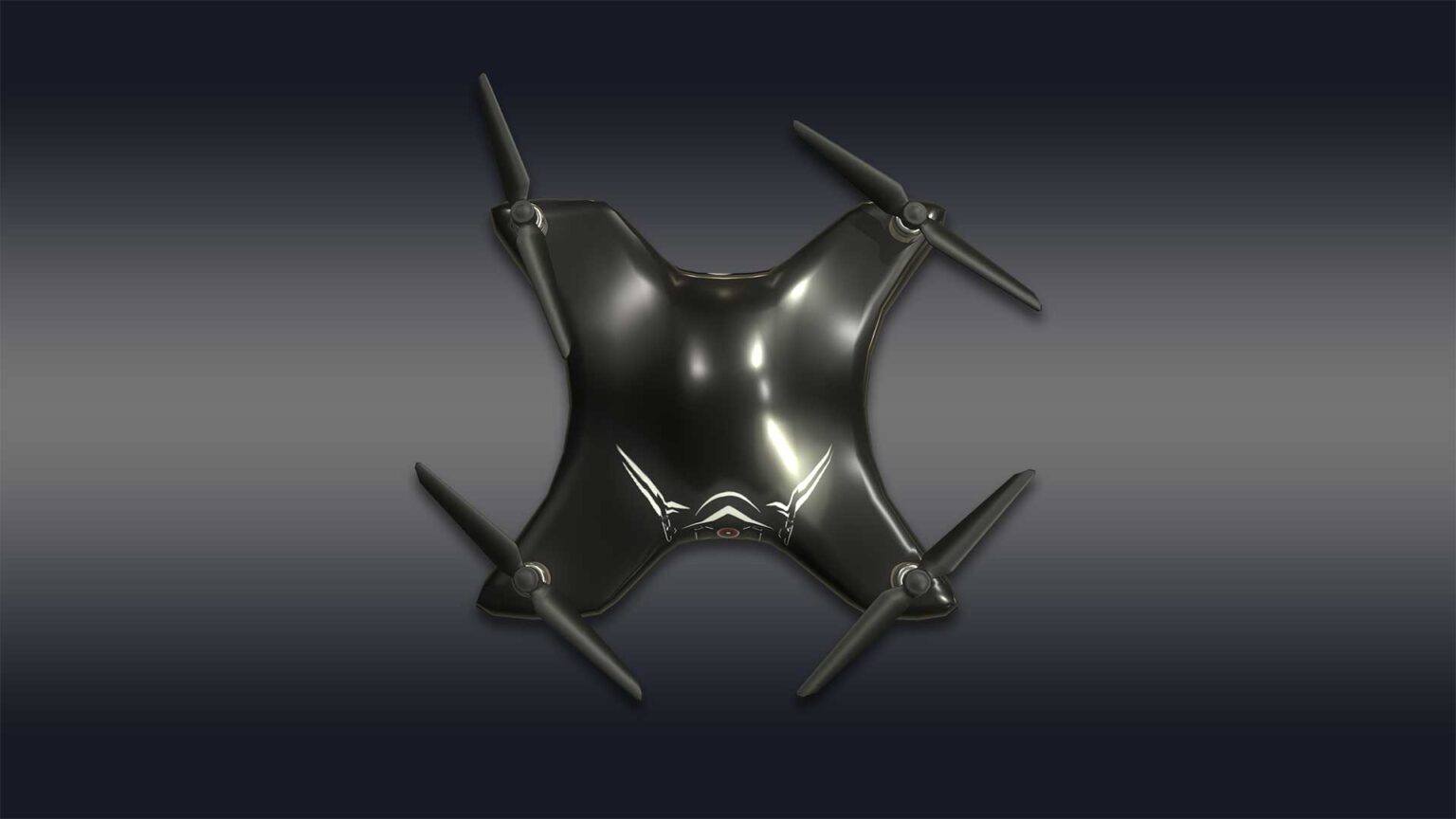 Generic Drone 3D Model - Animatics Asset Store