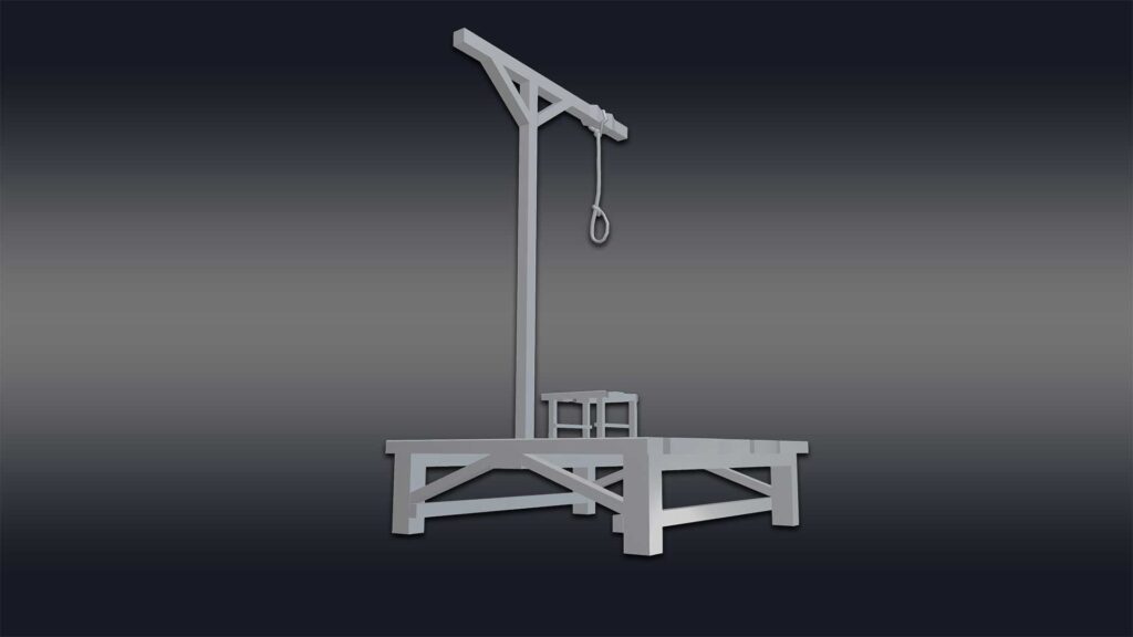 Hanging Gibbet 3D Model - Animatics Asset Store