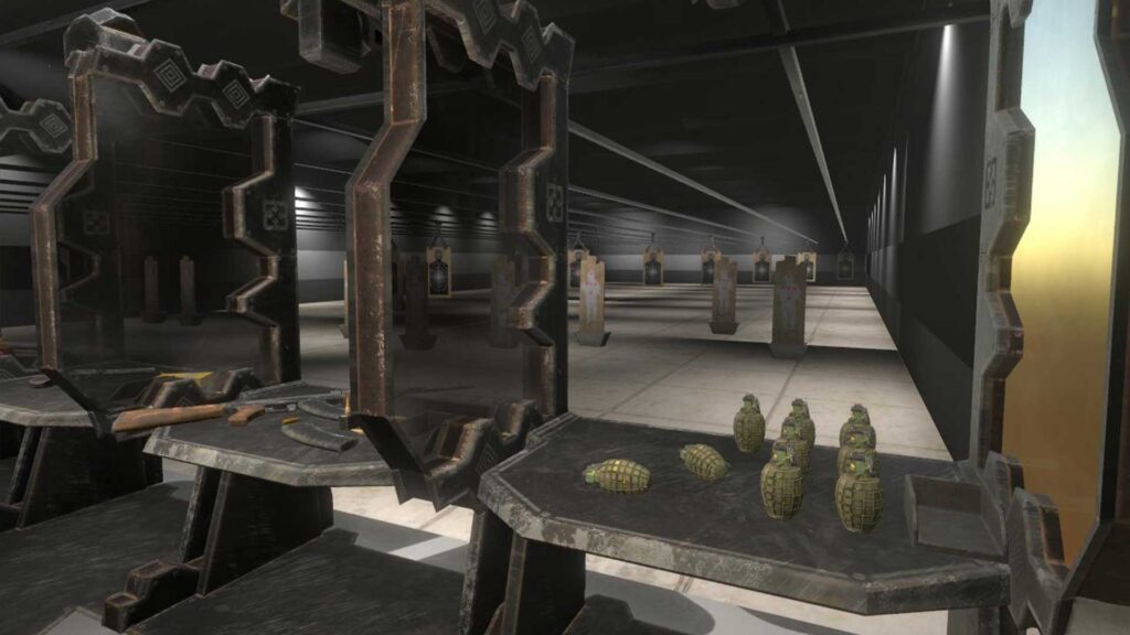 Shooting Range with Guns Pack - Animatics Asset Store