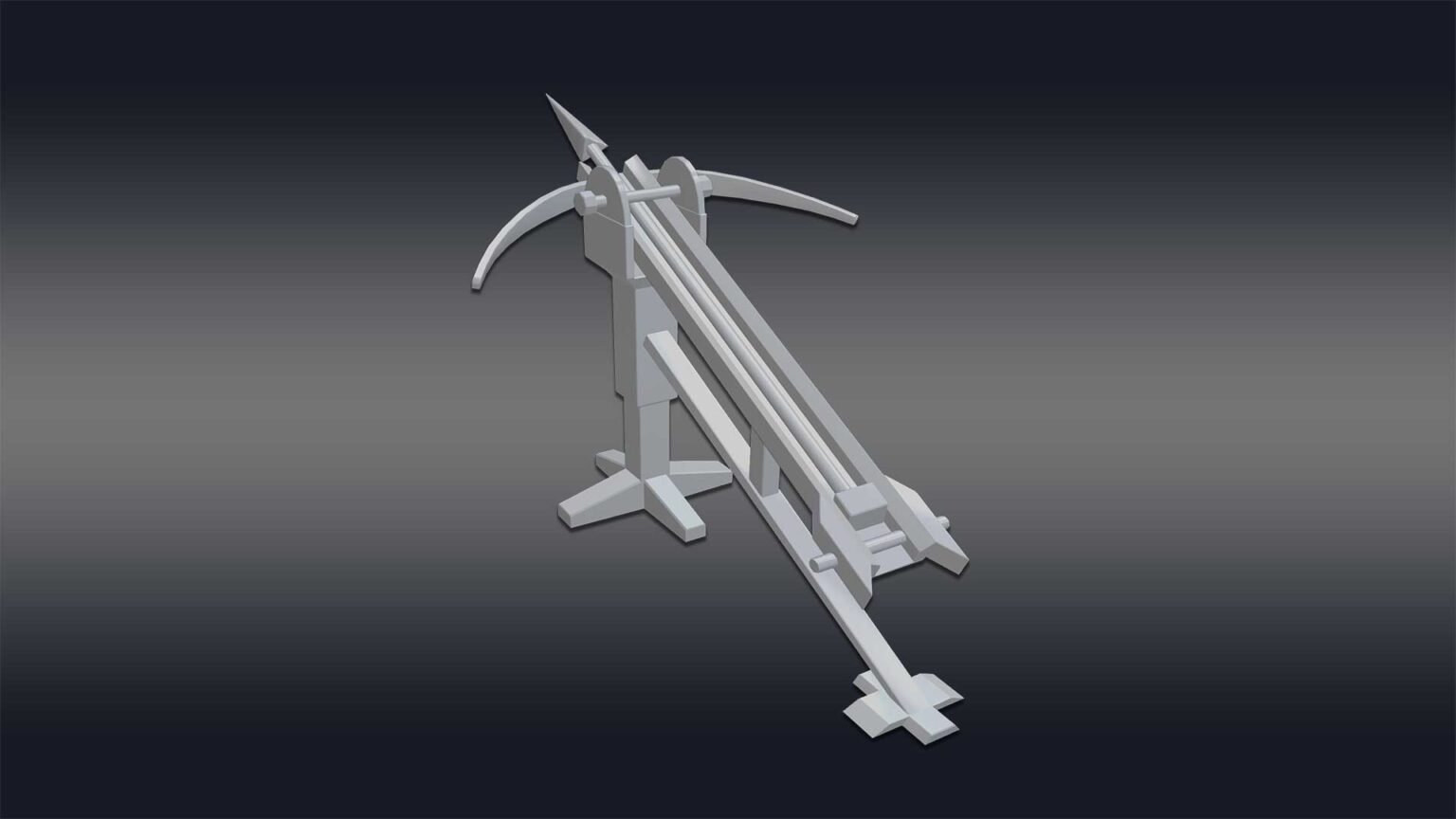 3D Ballista Bow Model - Animatics Asset Store