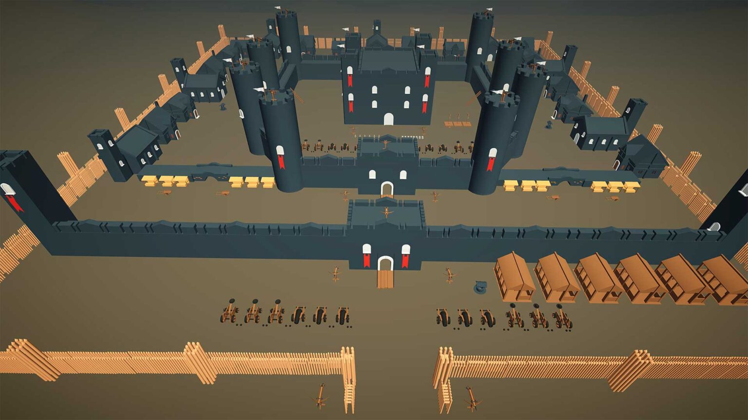 3d Medieval Castle Props - Stylized - Animatics Asset Store