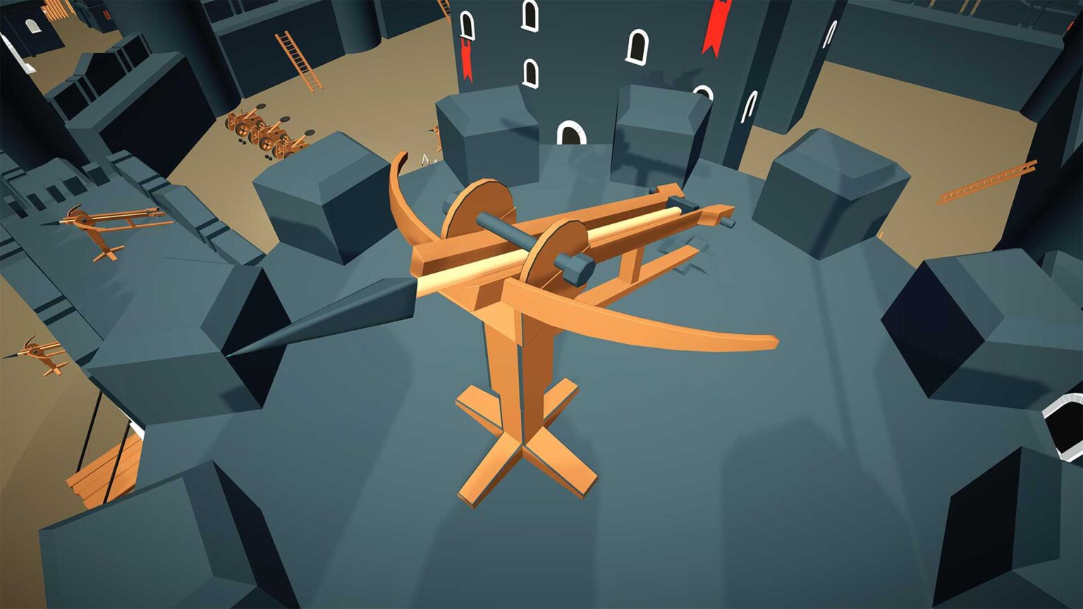 3d Medieval Castle Props - Stylized - Animatics Asset Store