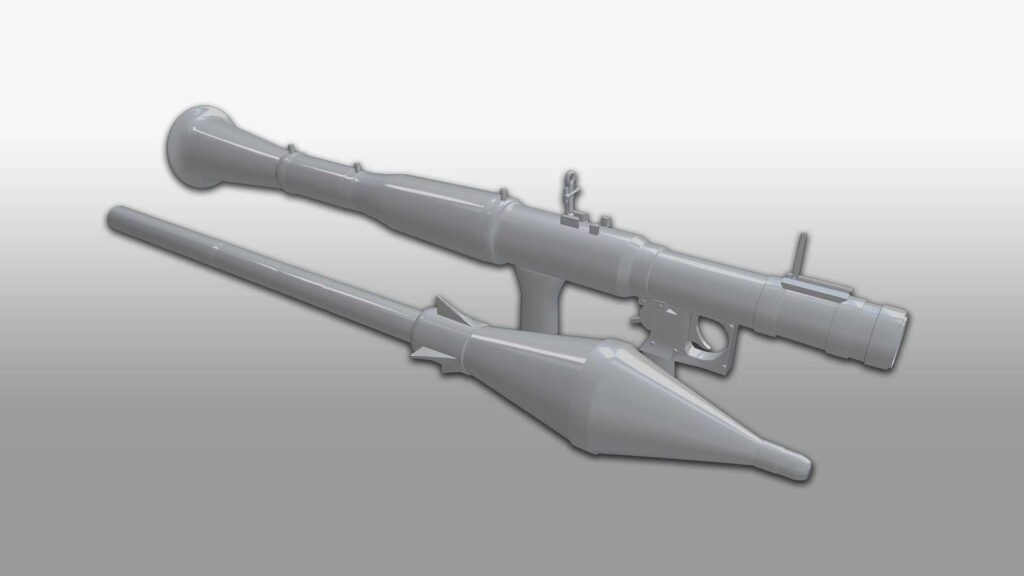 RPG Launcher 3D Model - Animatics Asset Store