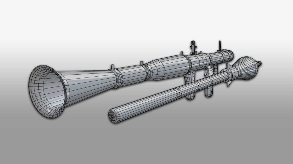 RPG Launcher 3D Model - Animatics Asset Store