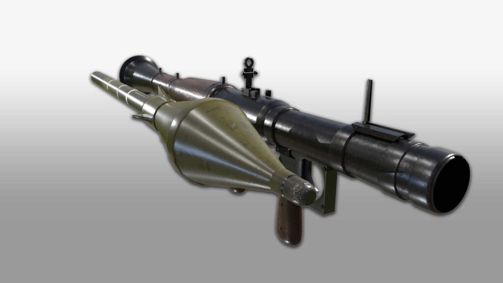 RPG Launcher 3D Model - Animatics Asset Store