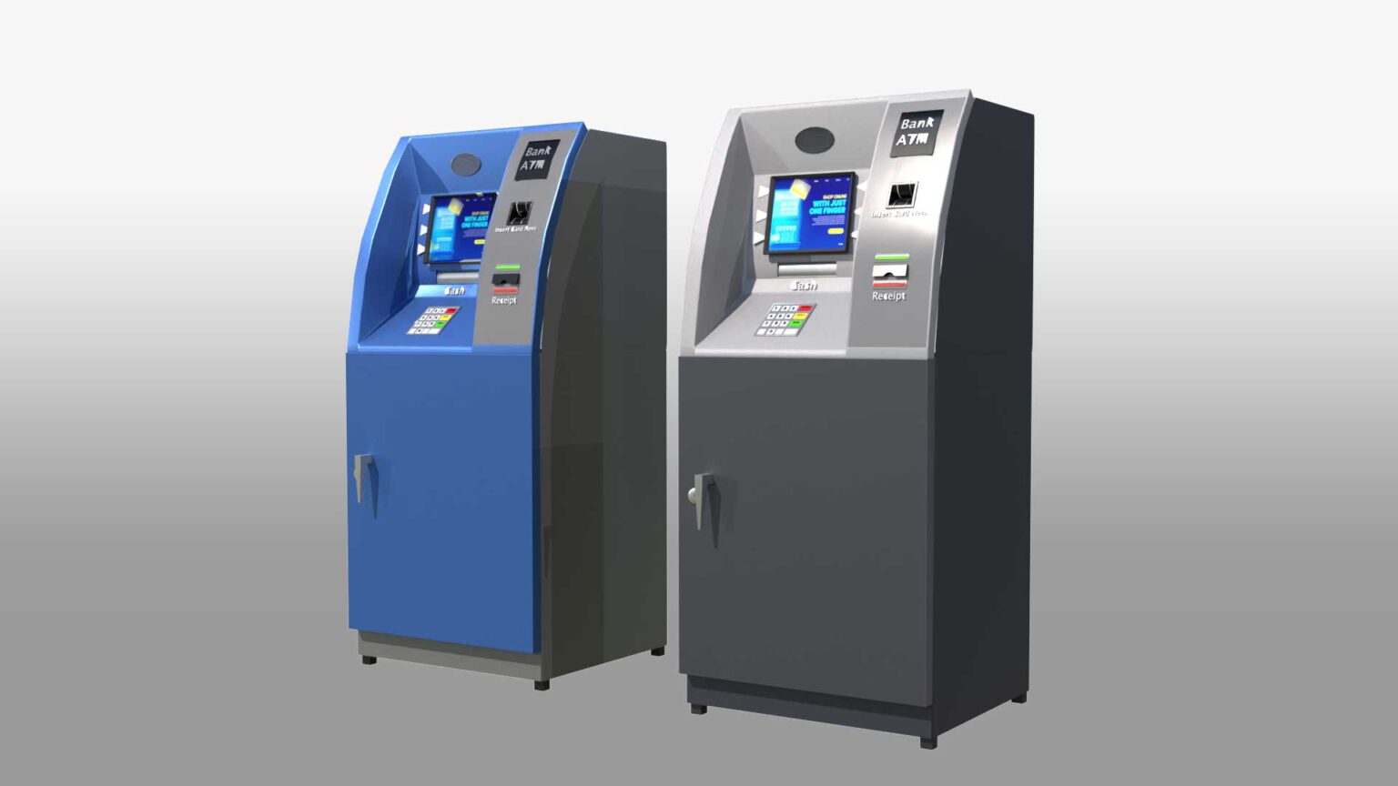 3D Automated Teller Machine - ATM - Animatics Asset Store