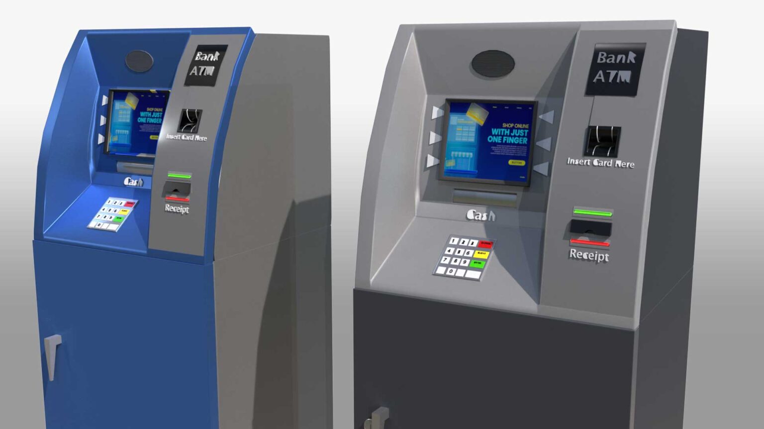 3D Automated Teller Machine - ATM - Animatics Asset Store