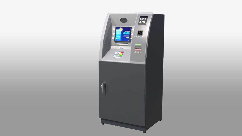 3D Automated Teller Machine - ATM - Animatics Asset Store