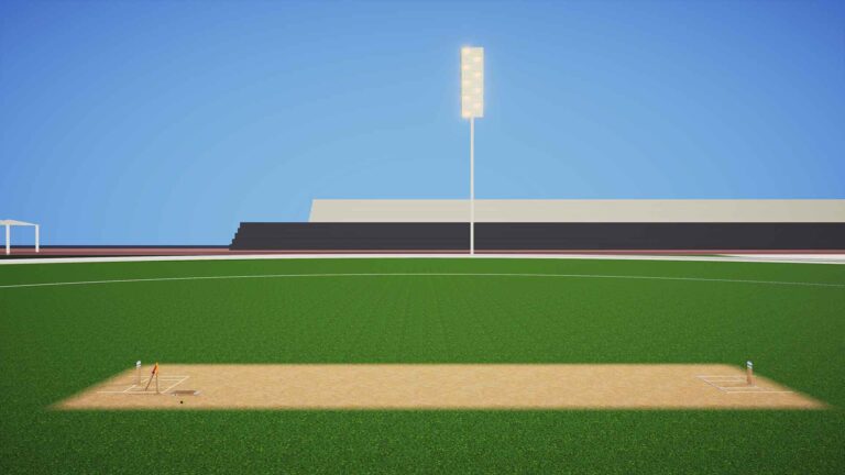3D Cricket Stadium & Props - Animatics Asset Store