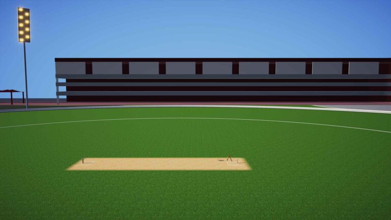 3D Cricket Stadium & Props - Animatics Asset Store
