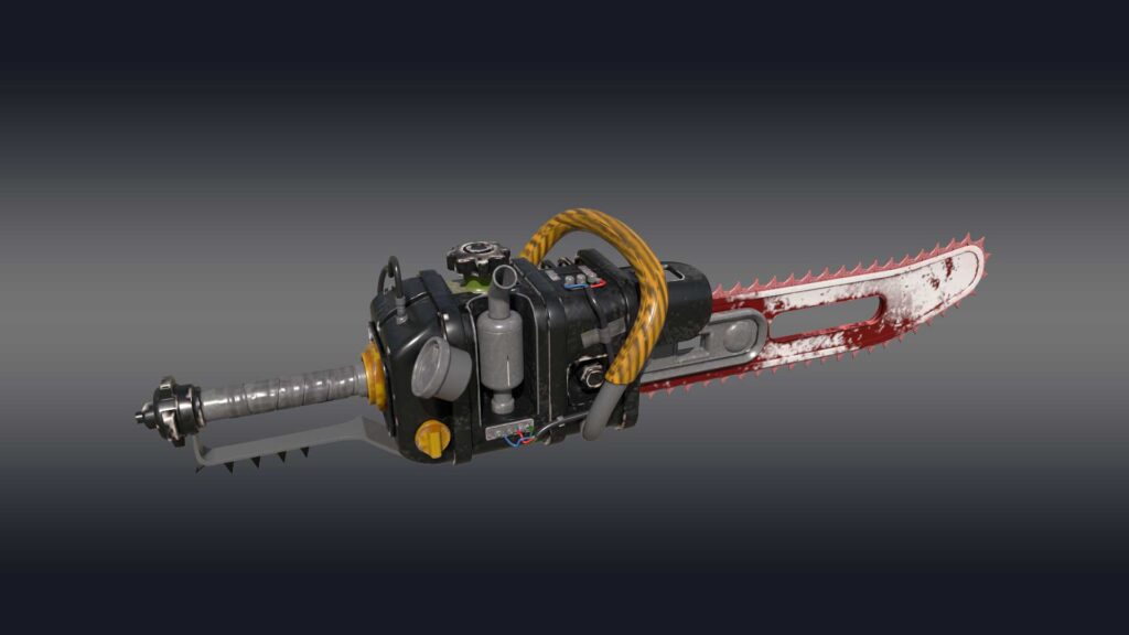 3D Chainsaw Model - Animatics Asset Store