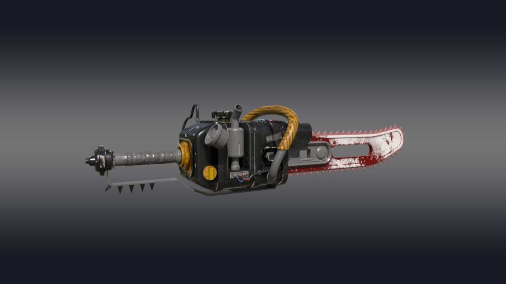 3D Chainsaw Model - Animatics Asset Store